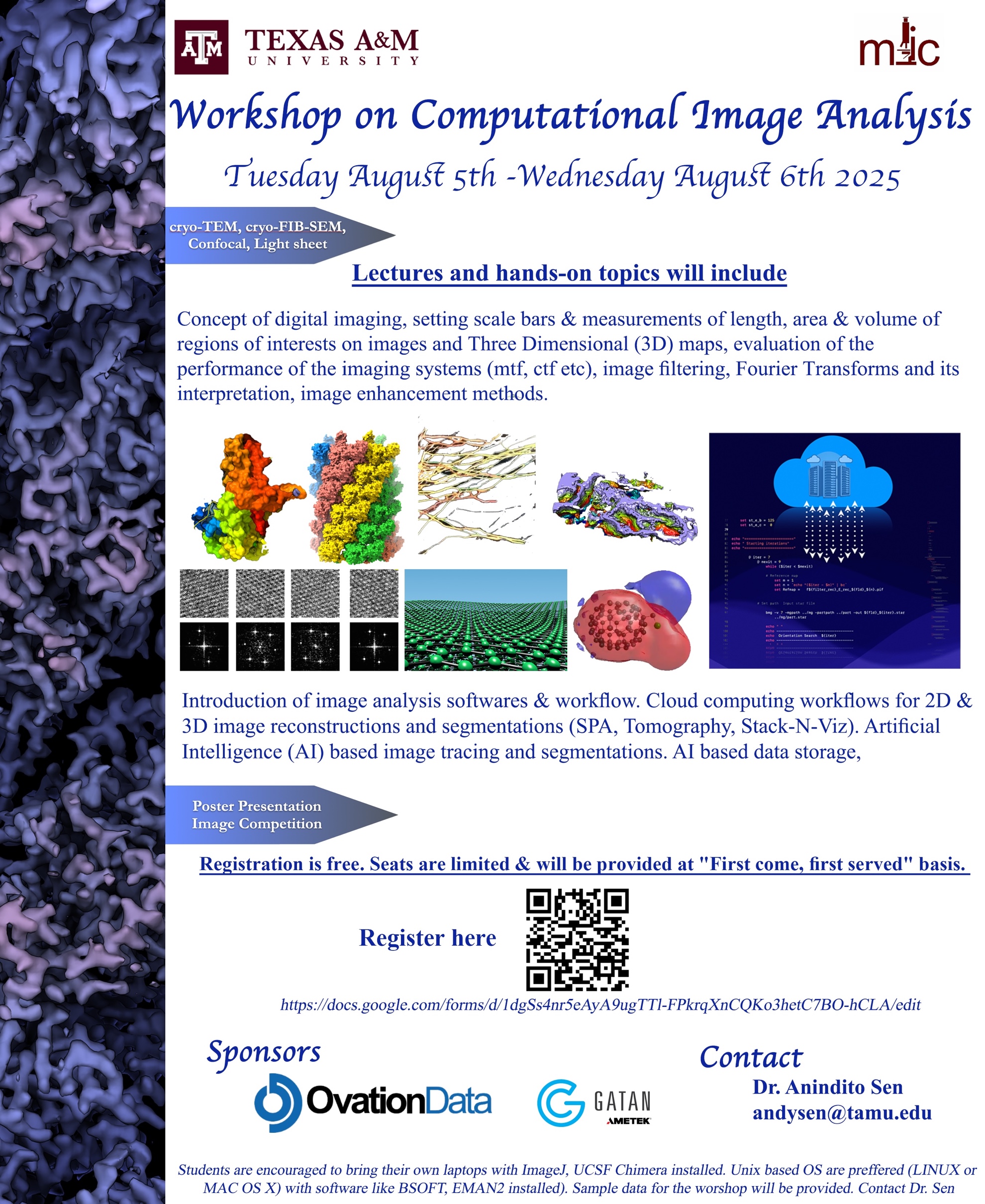 Image Analysis Workshop – Microscopy and Imaging Center